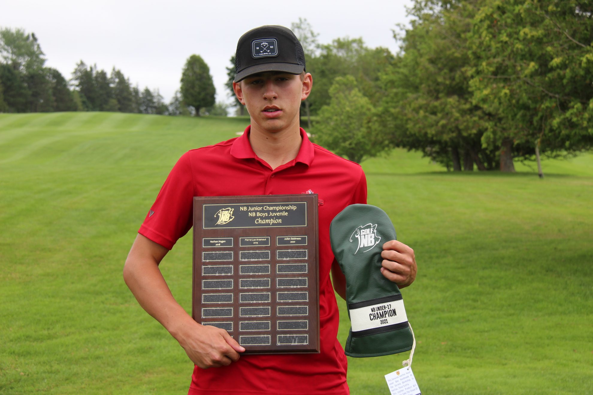 New champions crowned at the NB Under-19 Championships - Golf New Brunswick