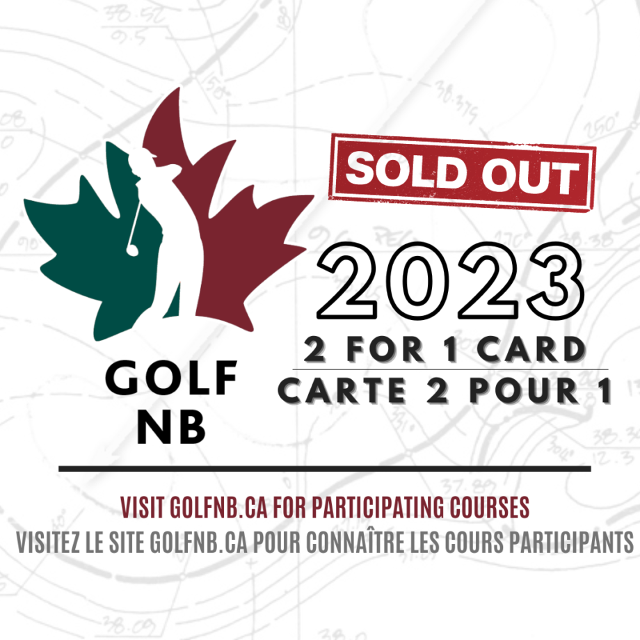 Carte Golf NB 2 pour 1 - Golf New Brunswick