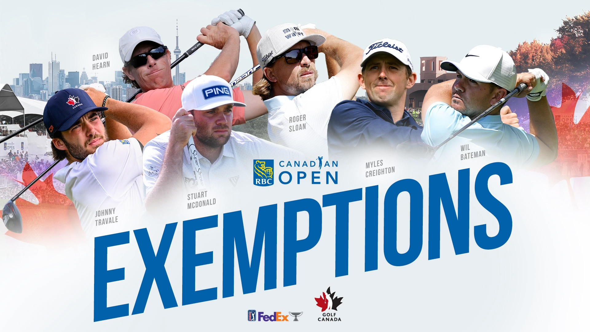 12 Canadians receive exemptions into 2023 RBC Canadian Open - Golf New ...